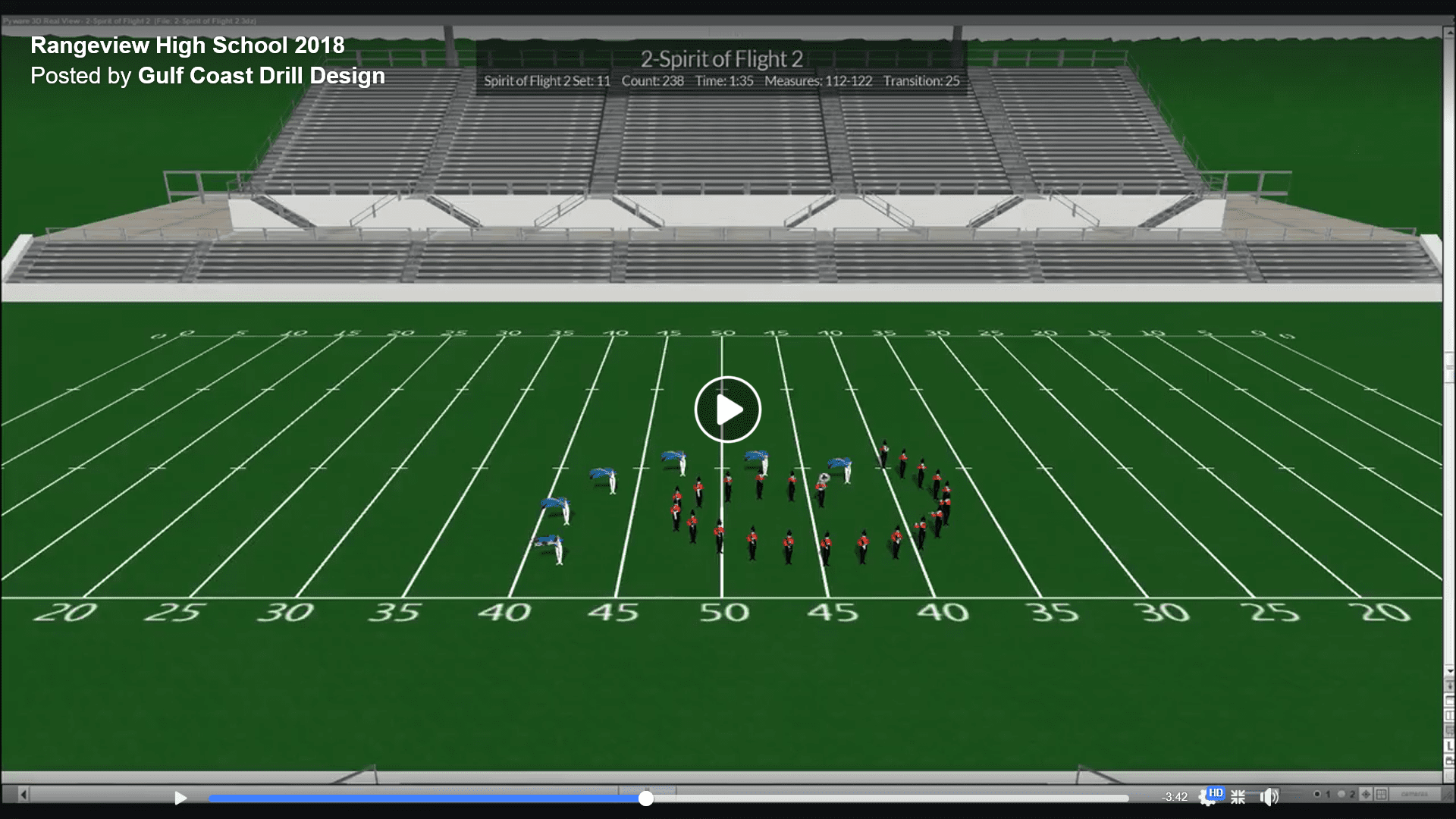 Rangeview High School, Aurora, Colorado | Gulf Coast Drill Design