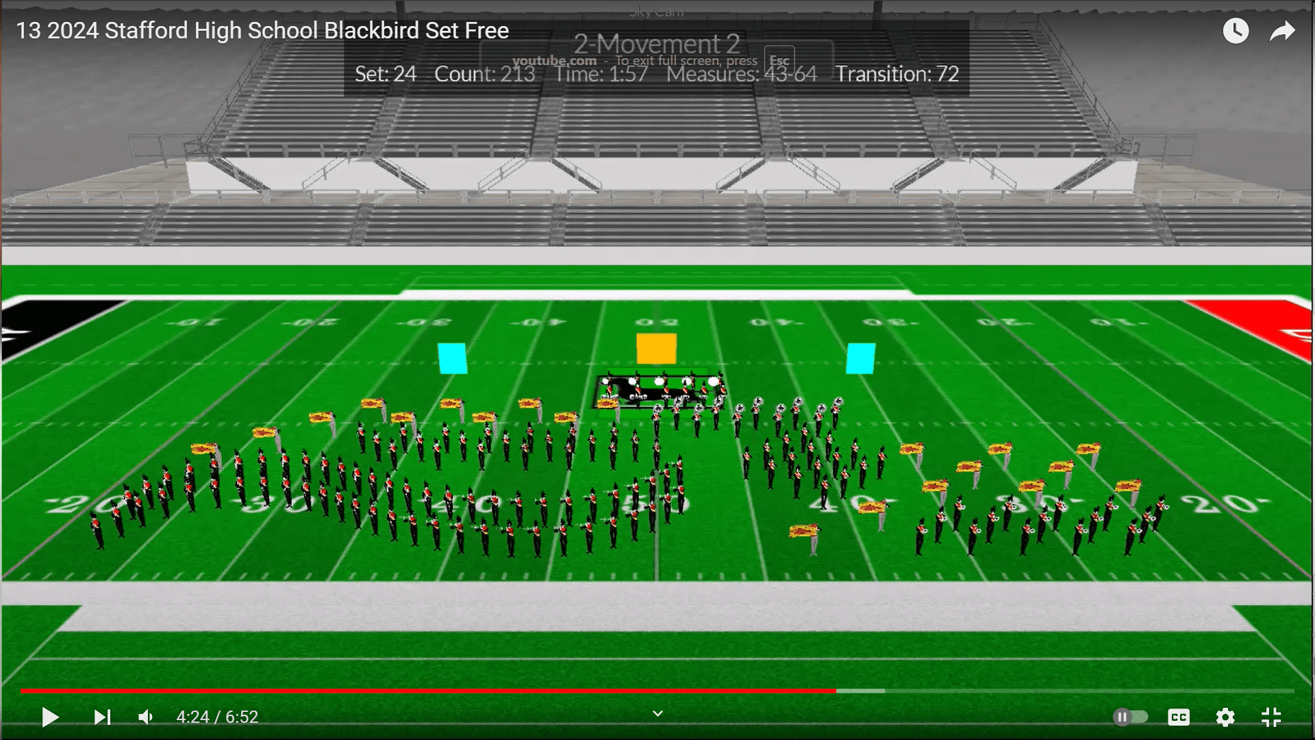 2024 - 13 - Stafford High School | Gulf Coast Drill Design